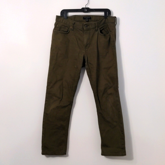 Banana Republic | Jeans | Banana Republic 33x3 Green Pants | Poshmark
